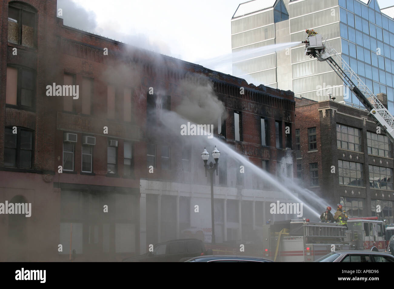 Firefighting streams hi-res stock photography and images - Alamy