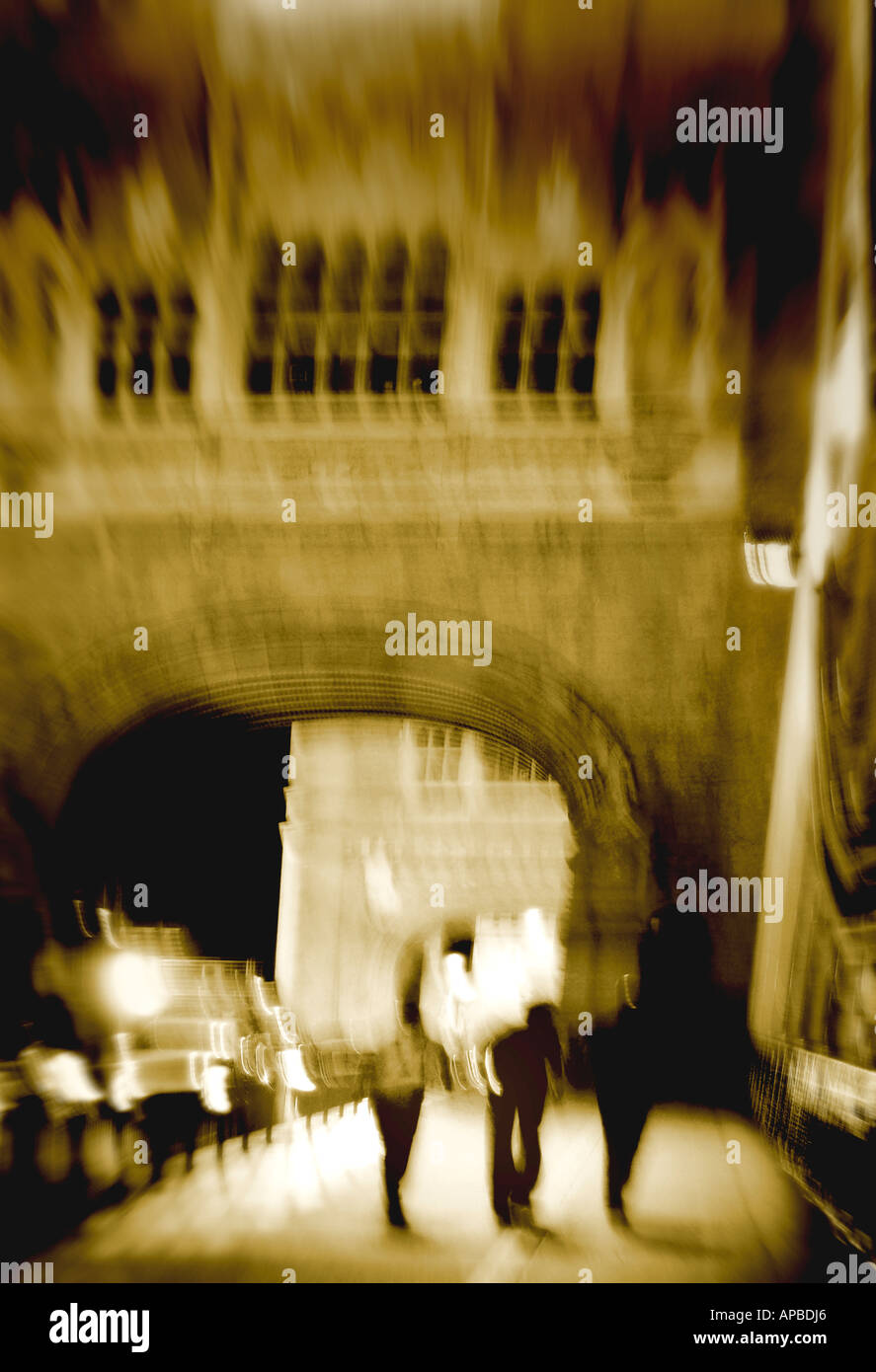 Men walking over Tower Bridge London Stock Photo - Alamy