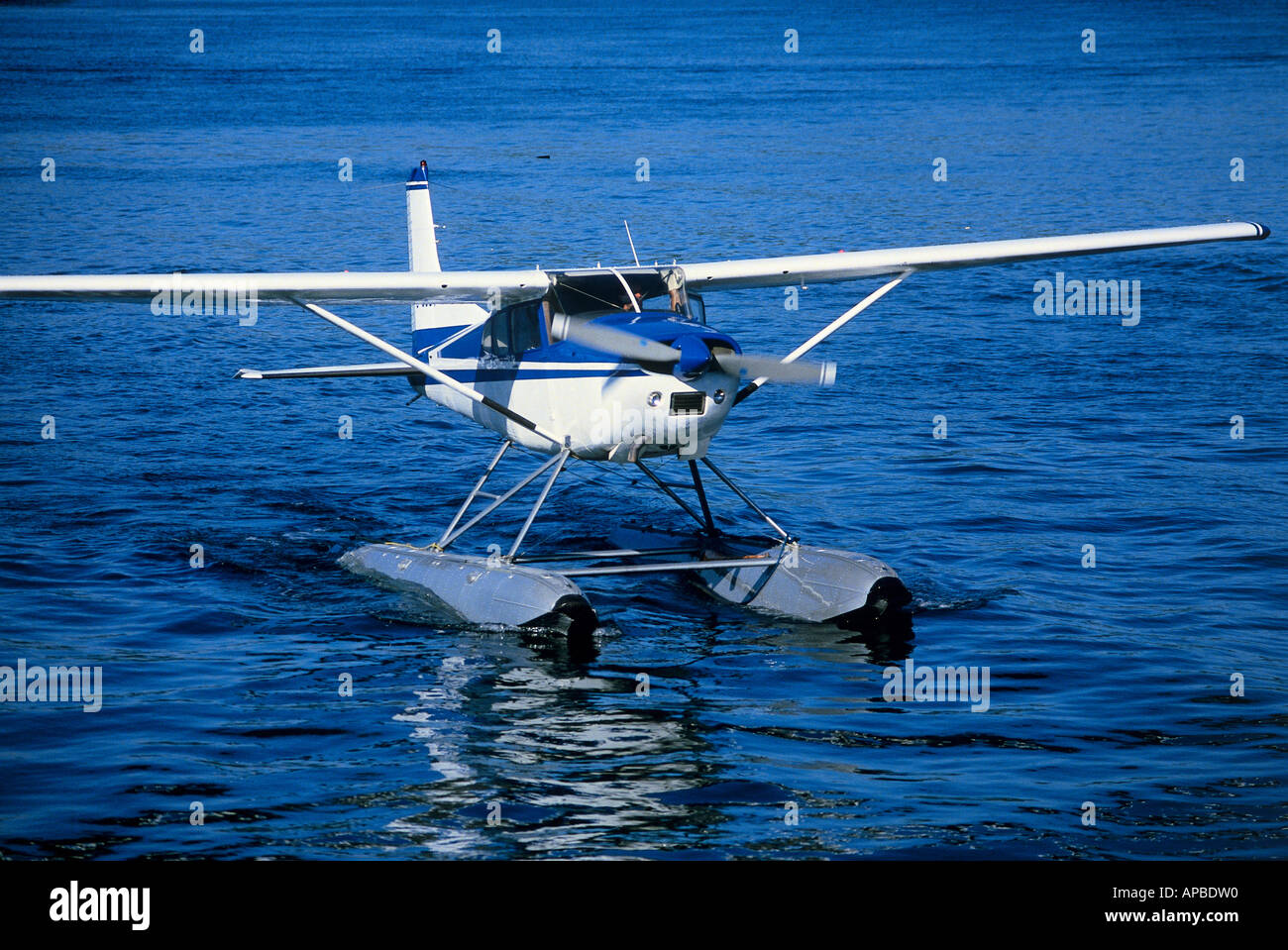 seaplane vancouver island Stock Photo - Alamy