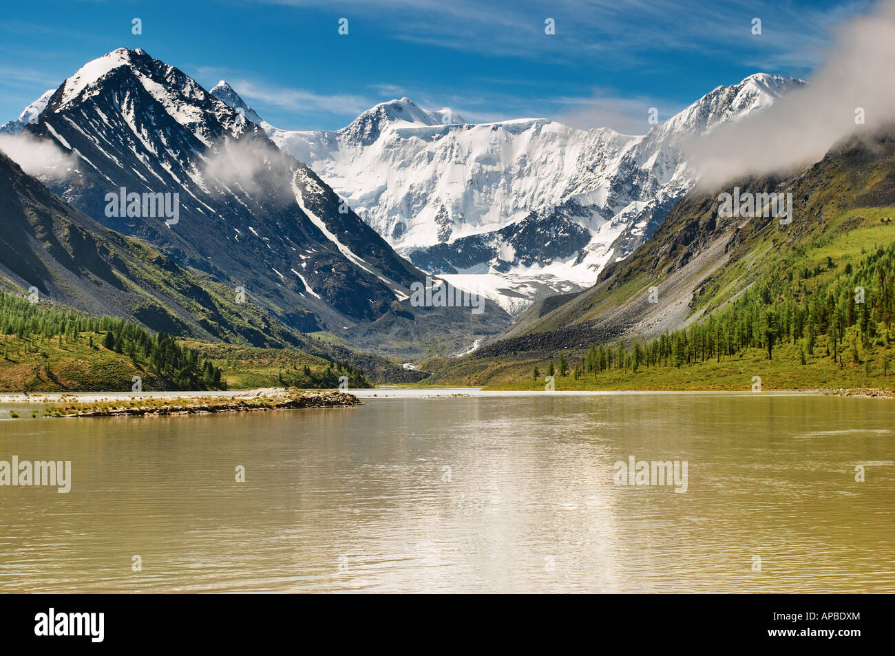 Belukha peak hi-res stock photography and images - Alamy