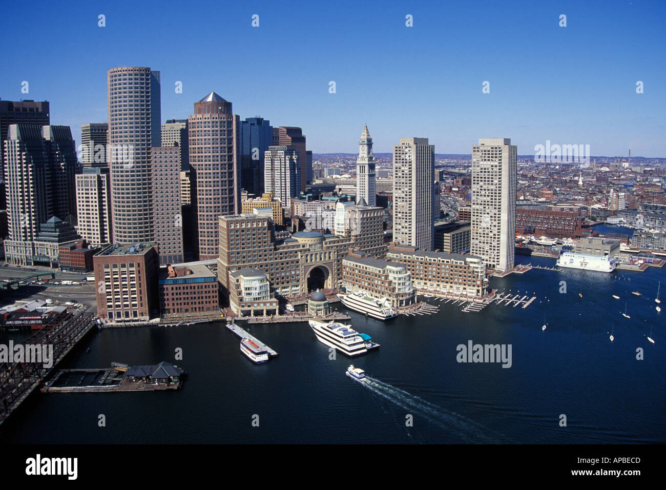 Boston waterfront docks hi-res stock photography and images - Alamy