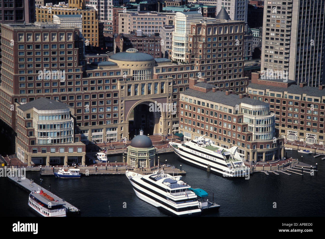 Boston waterfront docks hi-res stock photography and images - Alamy