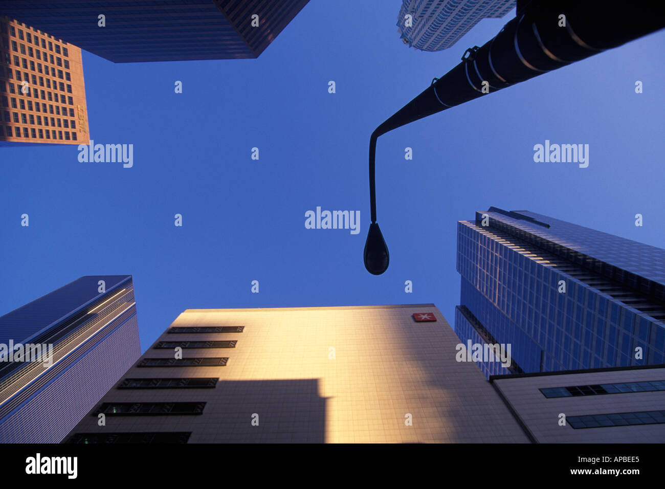 Modern city architecure and buildings Los Angeles California Stock ...