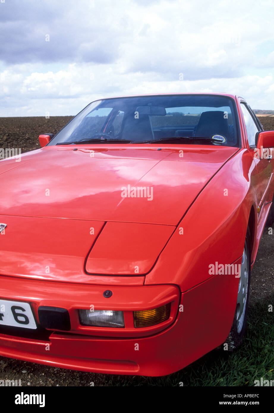 red Porsche 944 Stock Photo - Alamy