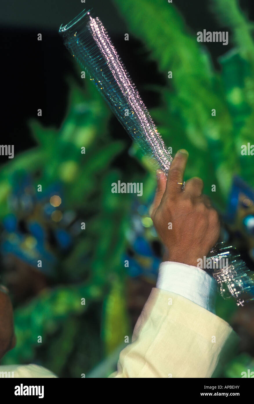 Conductor Samba Schools Parade Sambodromo Rio de Janeiro Carnival ...