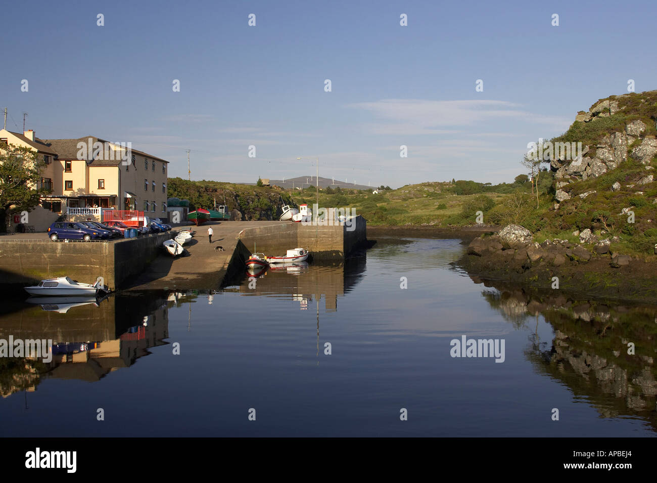 Bunbeg Harbour County Donegal Ireland High Resolution Stock Photography ...