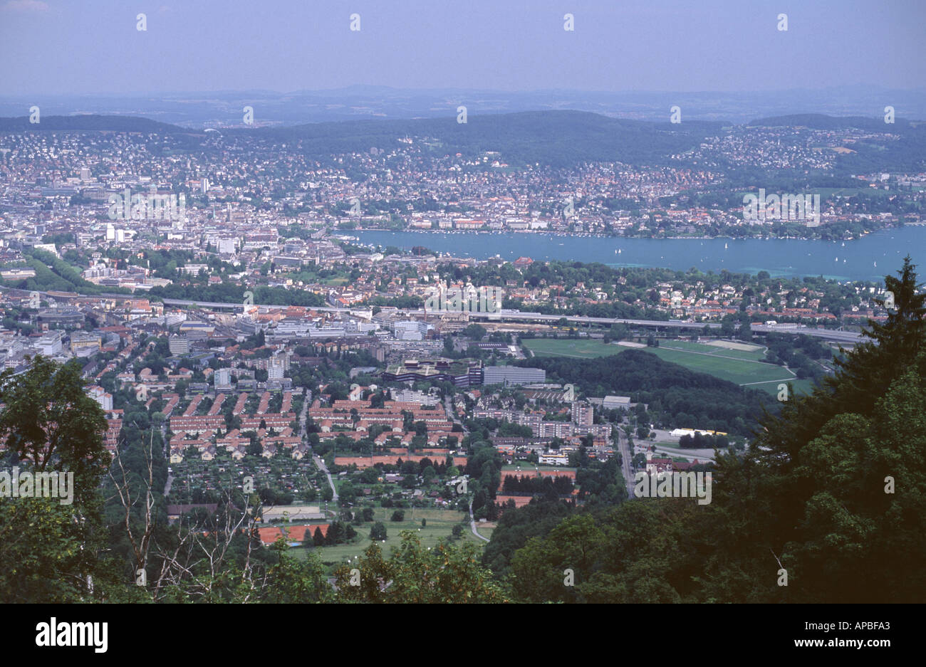 Uetliberg aerial hi-res stock photography and images - Alamy