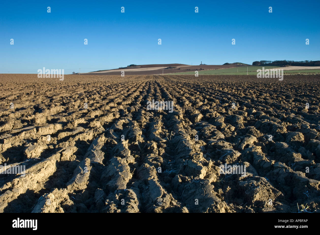 Ploughed earth east lothian hi-res stock photography and images - Alamy