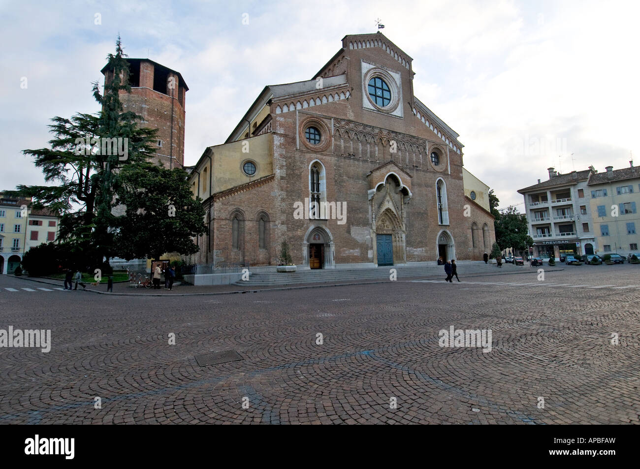 The Santa Maria Annunziata cathedral in Udine Stock Photo - Alamy