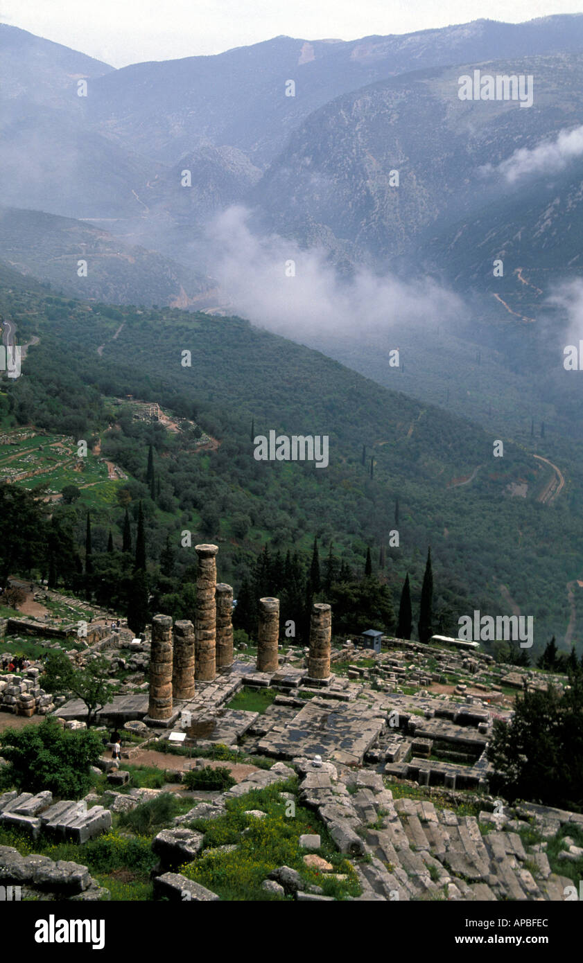 Oracle of apollo at delphi hi-res stock photography and images - Alamy