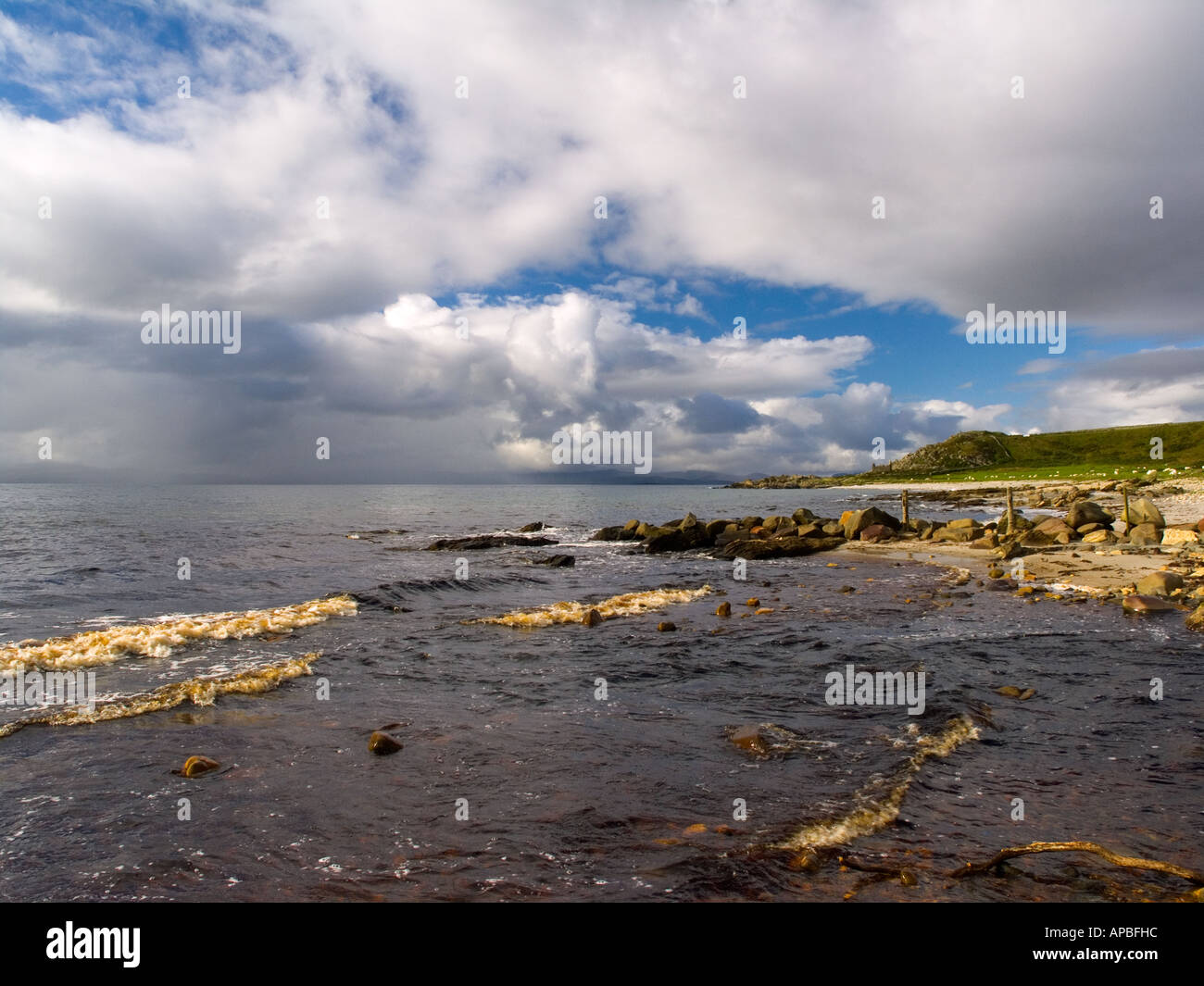 Sound of Jura Knapdale Argyll Scotland Stock Photo - Alamy