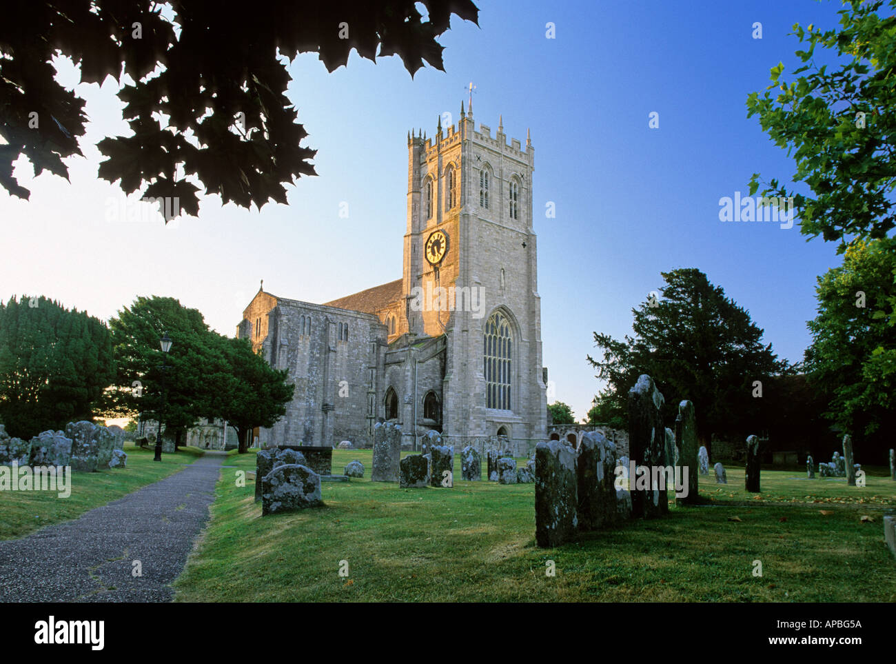 Christchurch Priory, Dorset, UK Stock Photo - Alamy