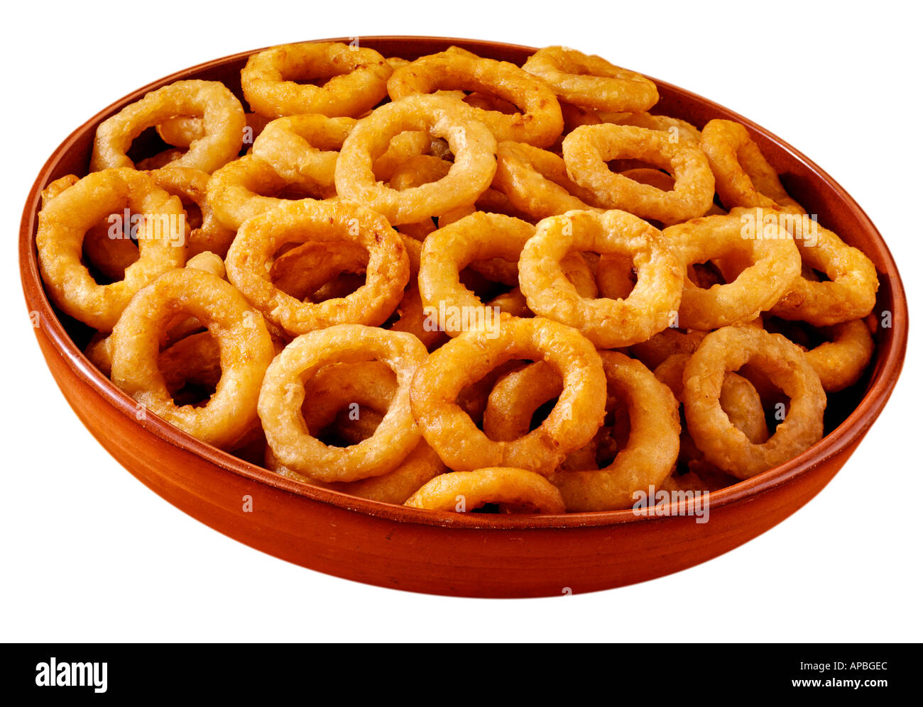 ONION RINGS CUT OUT Stock Photo - Alamy