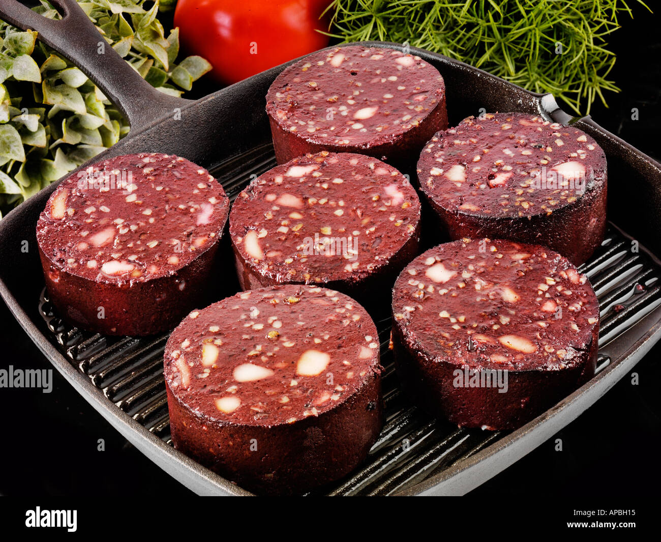 Blood pudding hi-res stock photography and images - Alamy