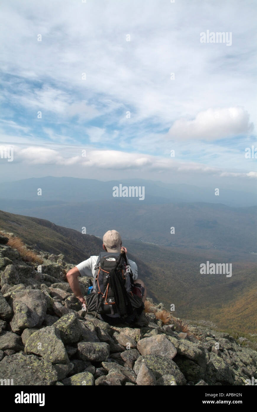 Appalachian Trail White Mountains New Hampshire USA Stock Photo - Alamy