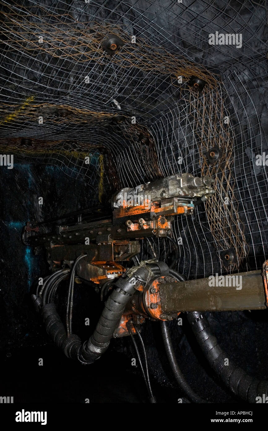 Underground mine arm hi-res stock photography and images - Alamy