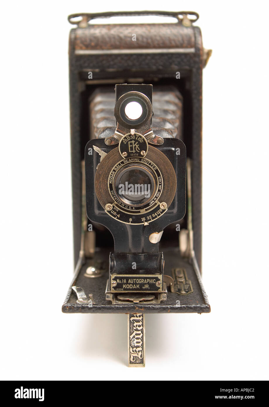 Old Fashioned style bellowed Camera Stock Photo - Alamy