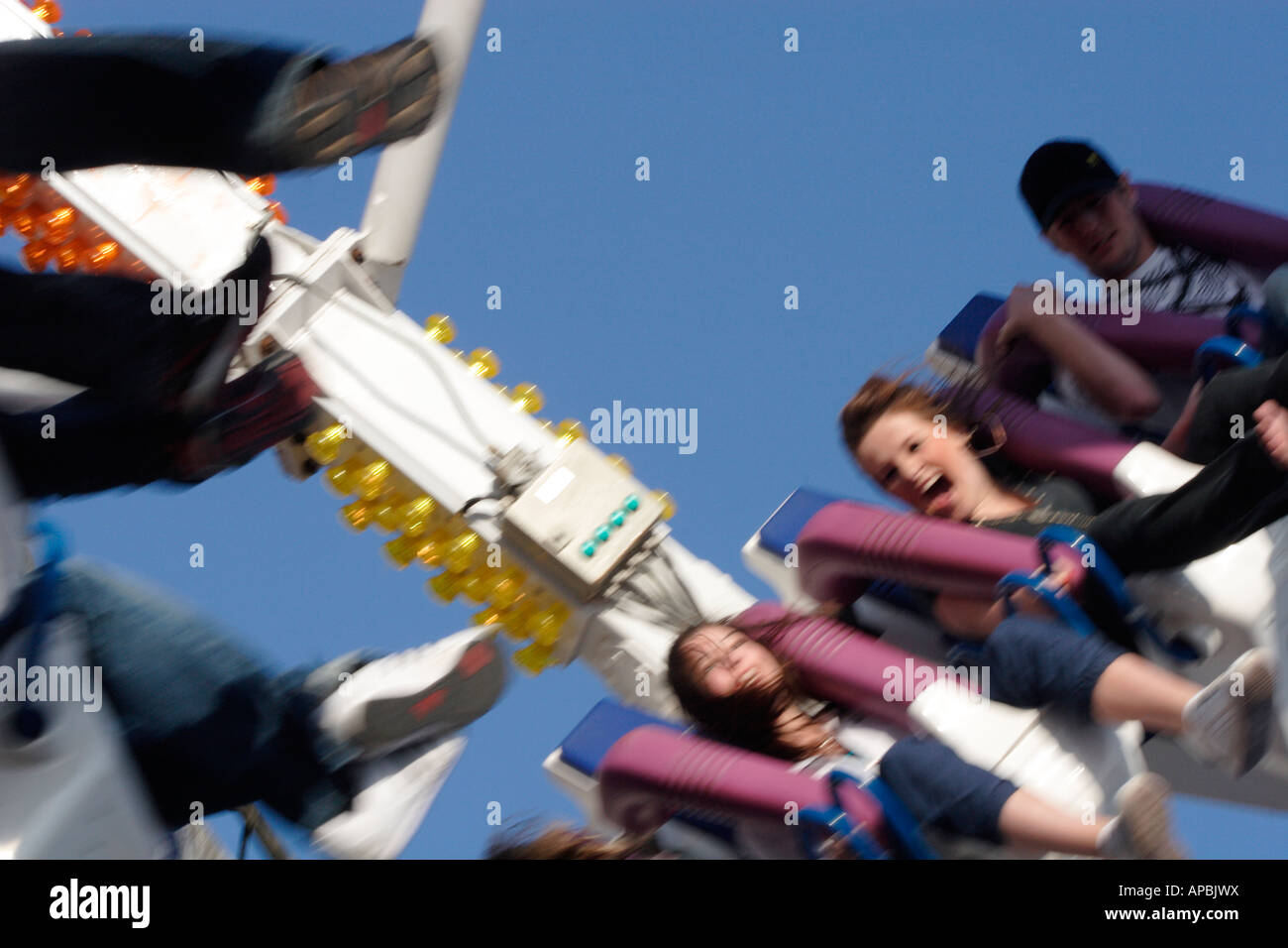 Freak out fair ride hi-res stock photography and images - Alamy