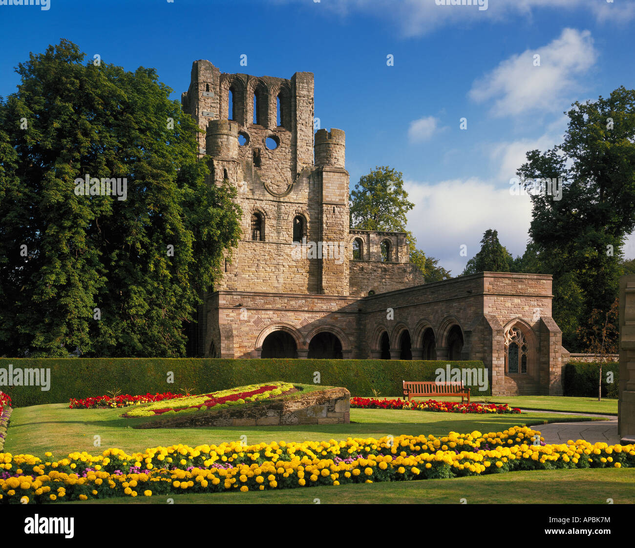 Kelso Abbey Border Region Scotland United Kingdom Stock Photo - Alamy
