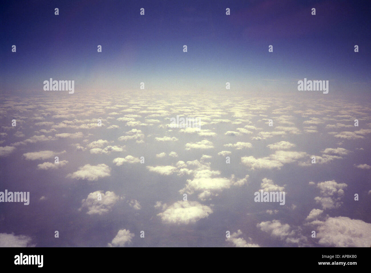 Plane above the earth hi-res stock photography and images - Alamy