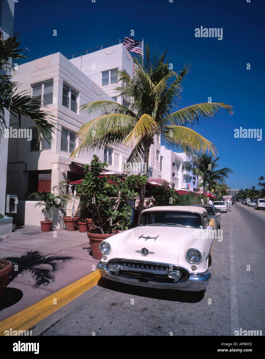 Ocean Drive South Beach Miami Florida USA Stock Photo - Alamy