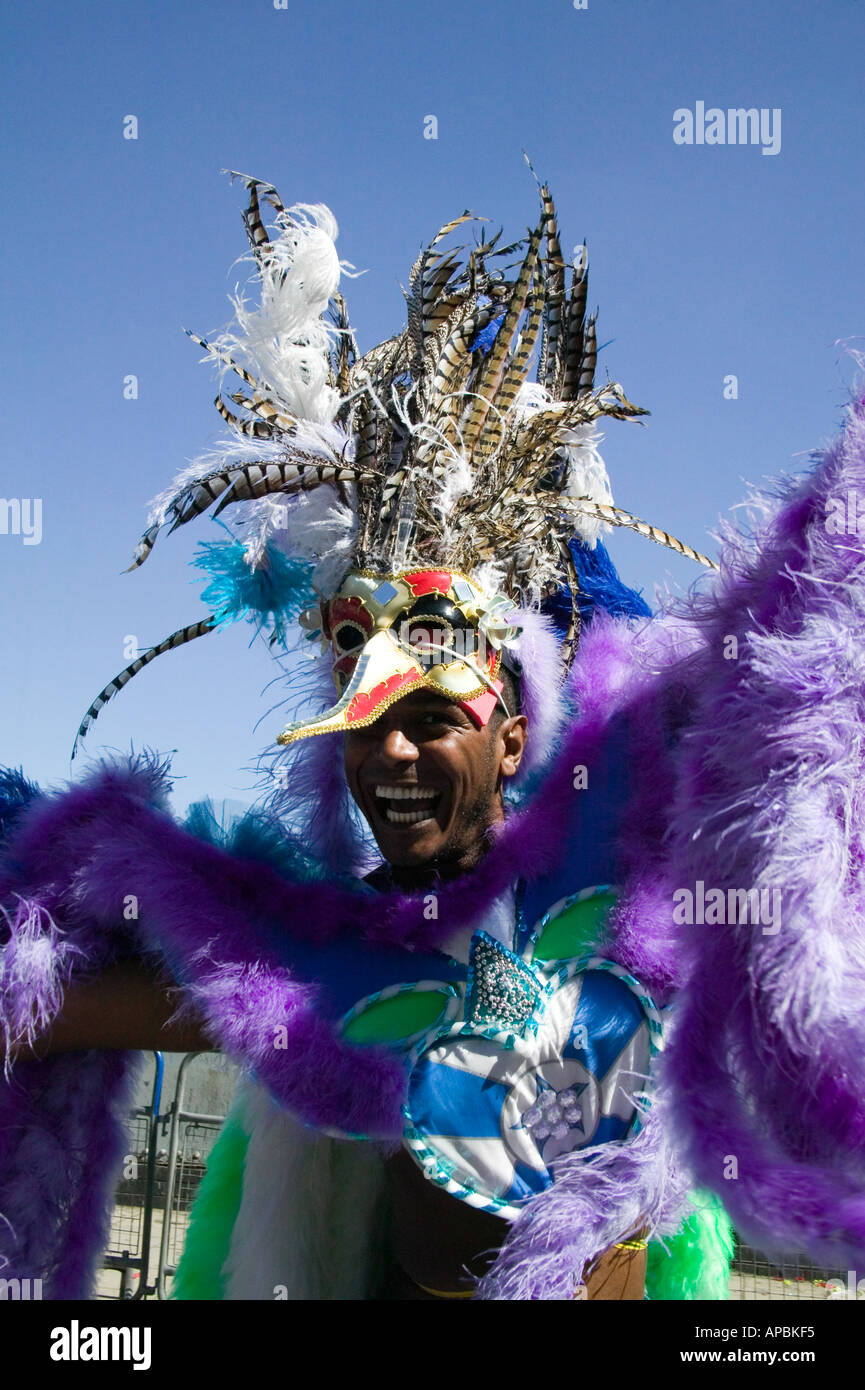 Carnival parade taking place in Notting Hill London Stock Photo - Alamy