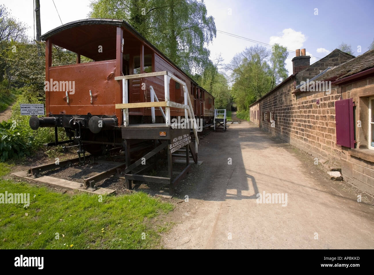 england derbyshire peak district national park high peak junction Stock ...