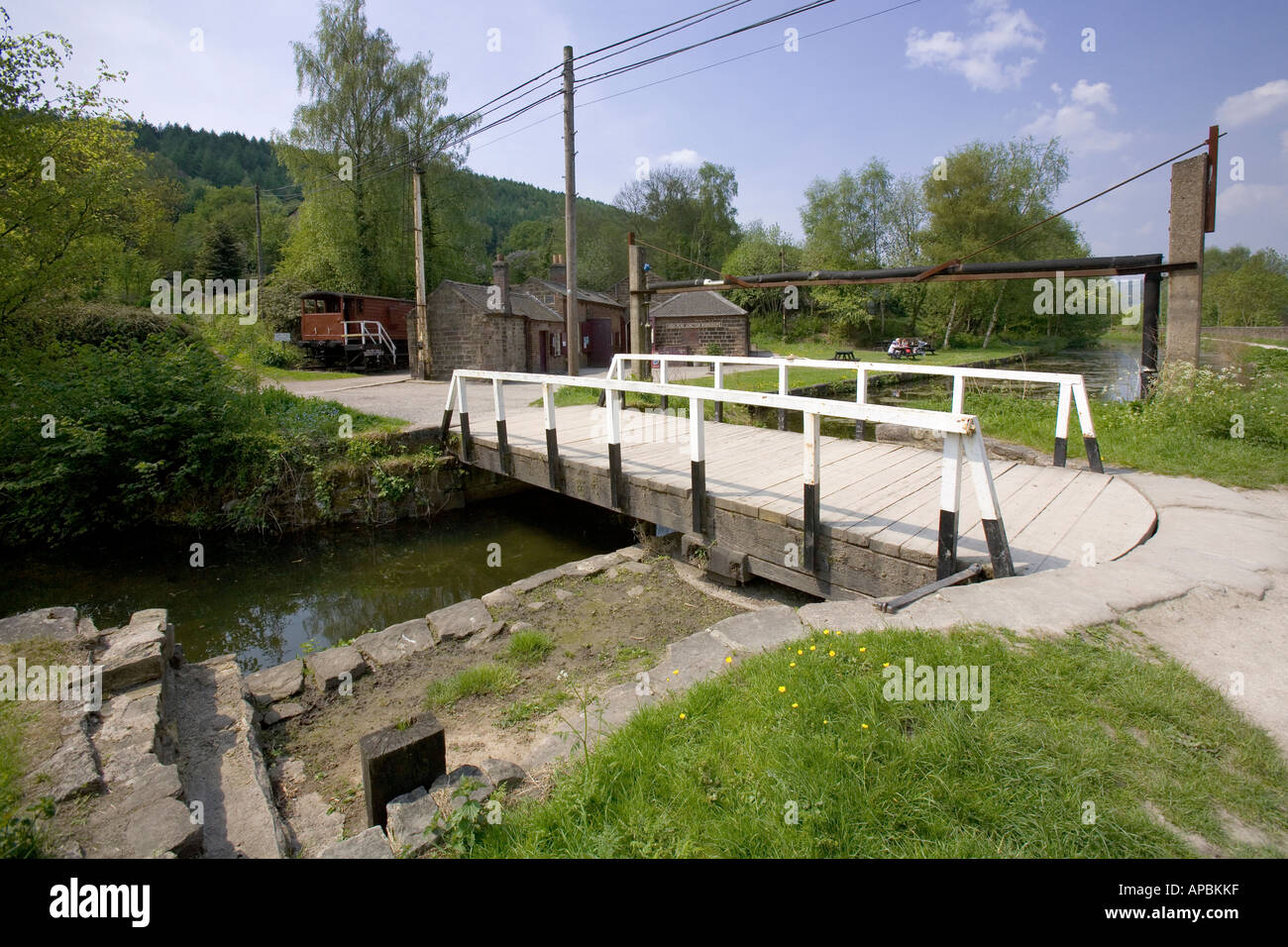 england derbyshire peak district national park high peak junction Stock ...