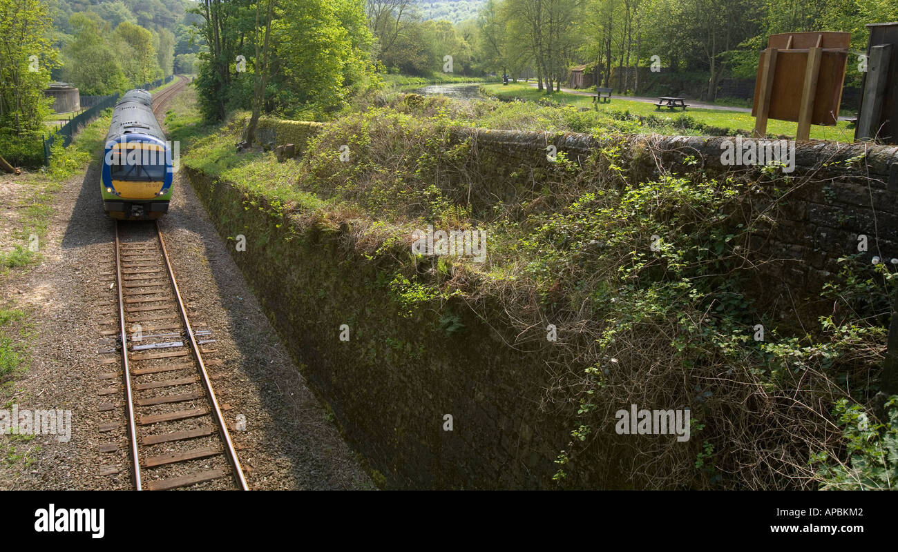 england derbyshire peak district national park high peak junction Stock ...
