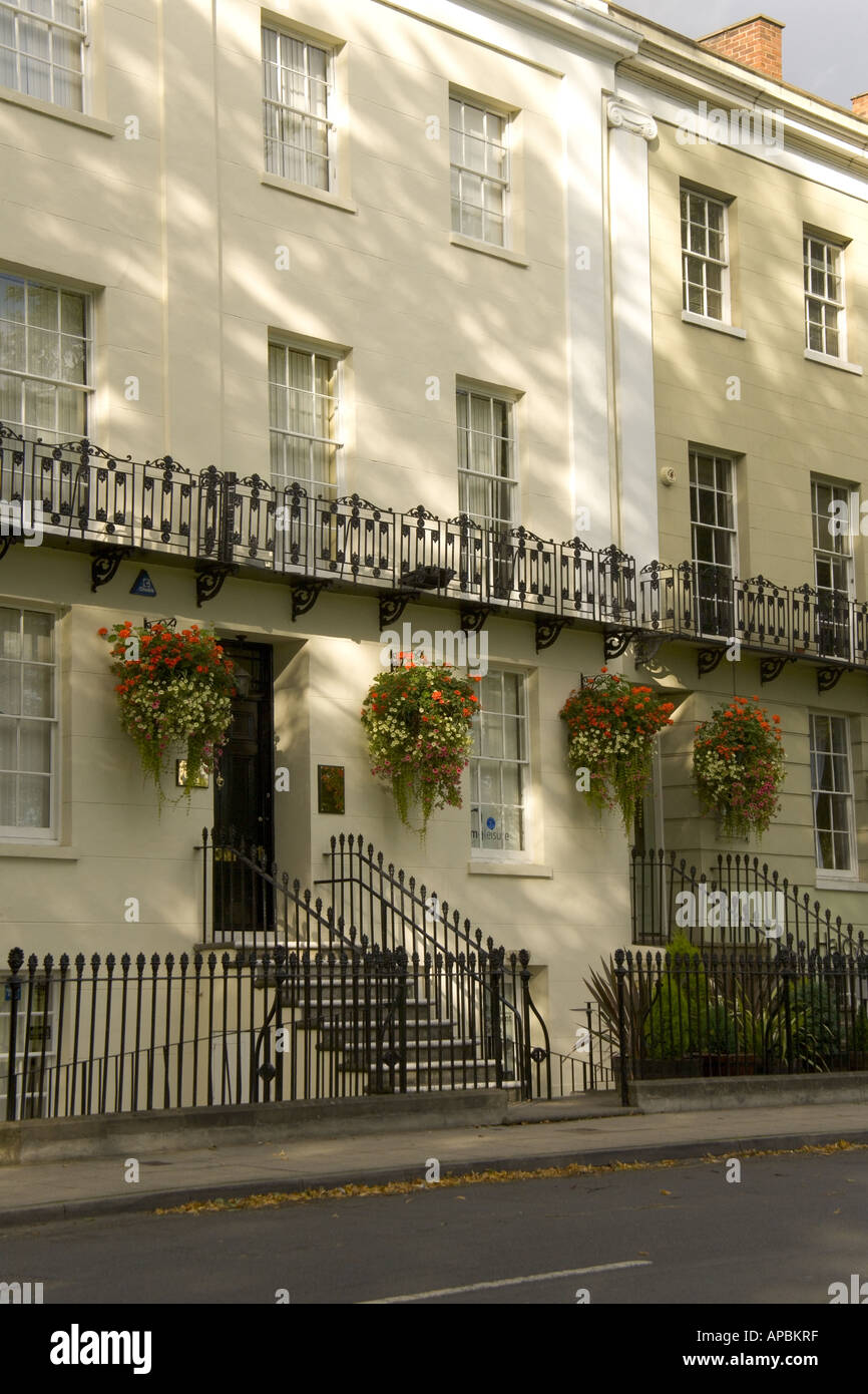 royal leamington spa warwickshire georgian terrace the parade Stock ...