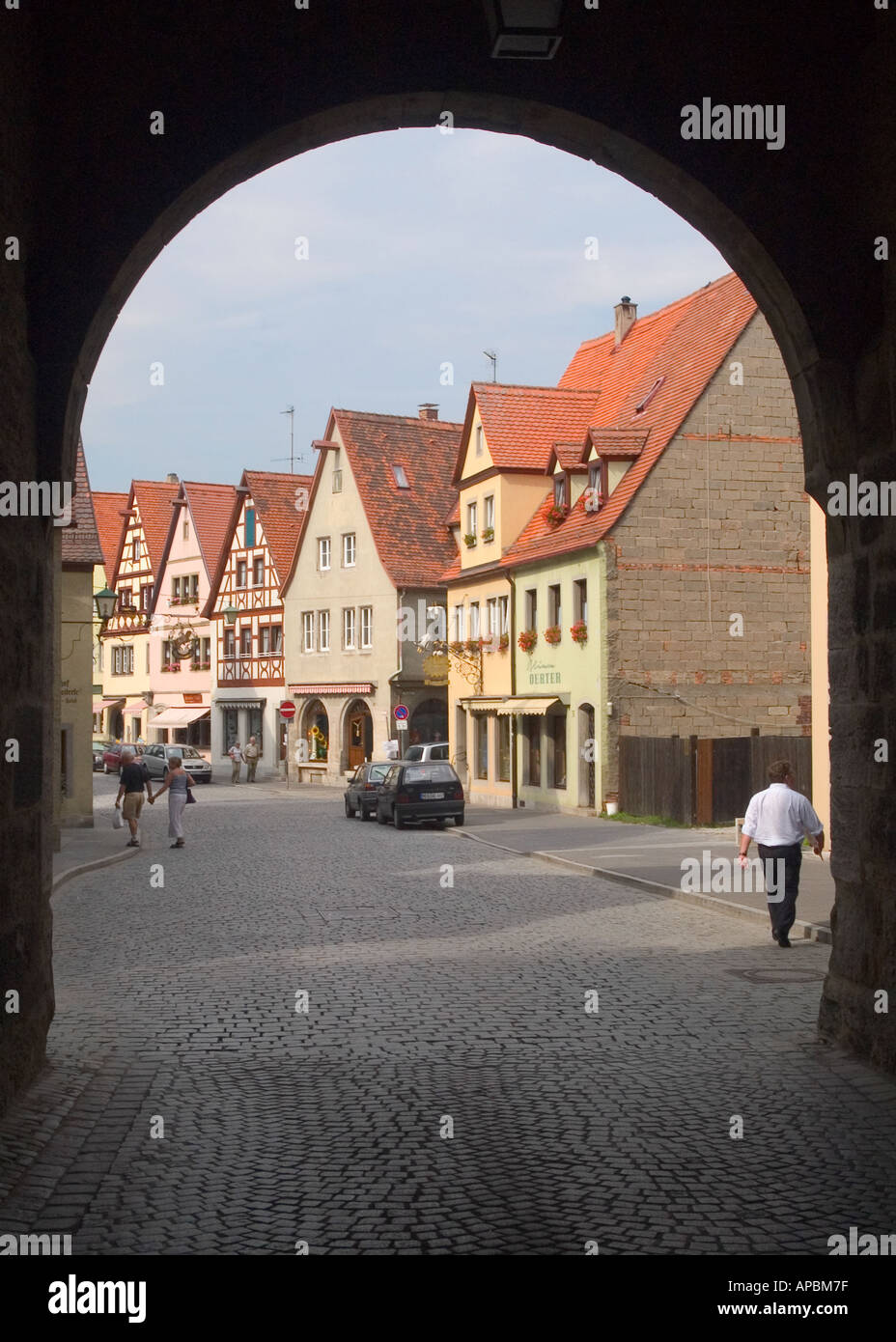 Gate rothenburg hi-res stock photography and images - Alamy