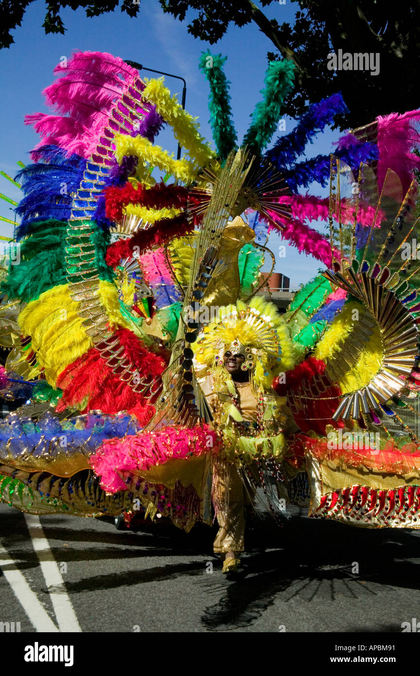 Notting Hill Carnival, parade, London, England, United Kingdom Stock ...