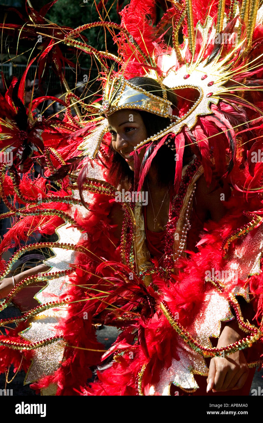 Notting Hill Carnival, parade, London, England, United Kingdom Stock ...
