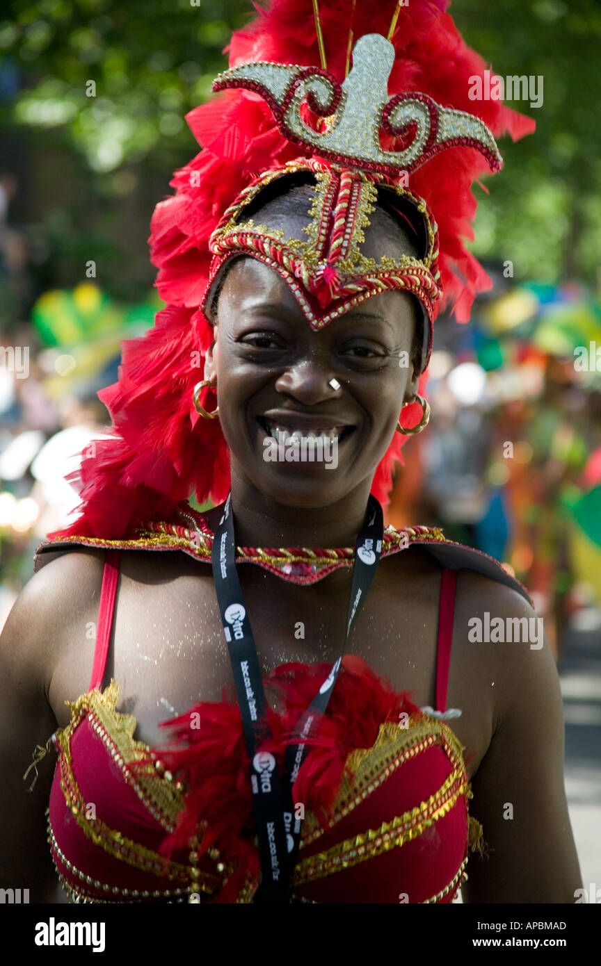 Notting Hill Carnival, parade, London, England, United Kingdom Stock ...