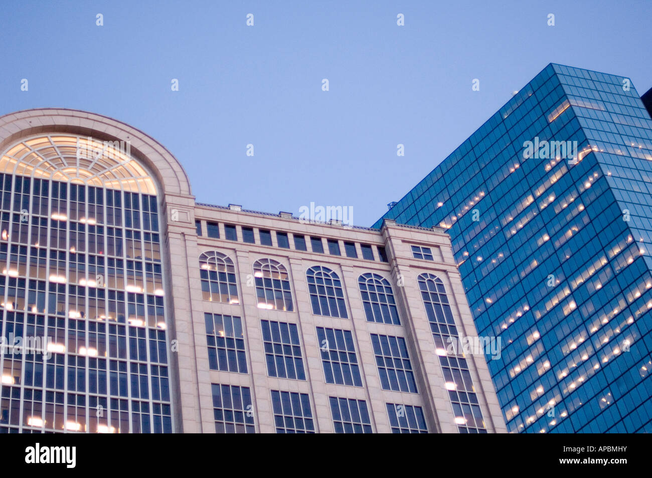 Modern architecture in Boston Massachusetts Stock Photo - Alamy