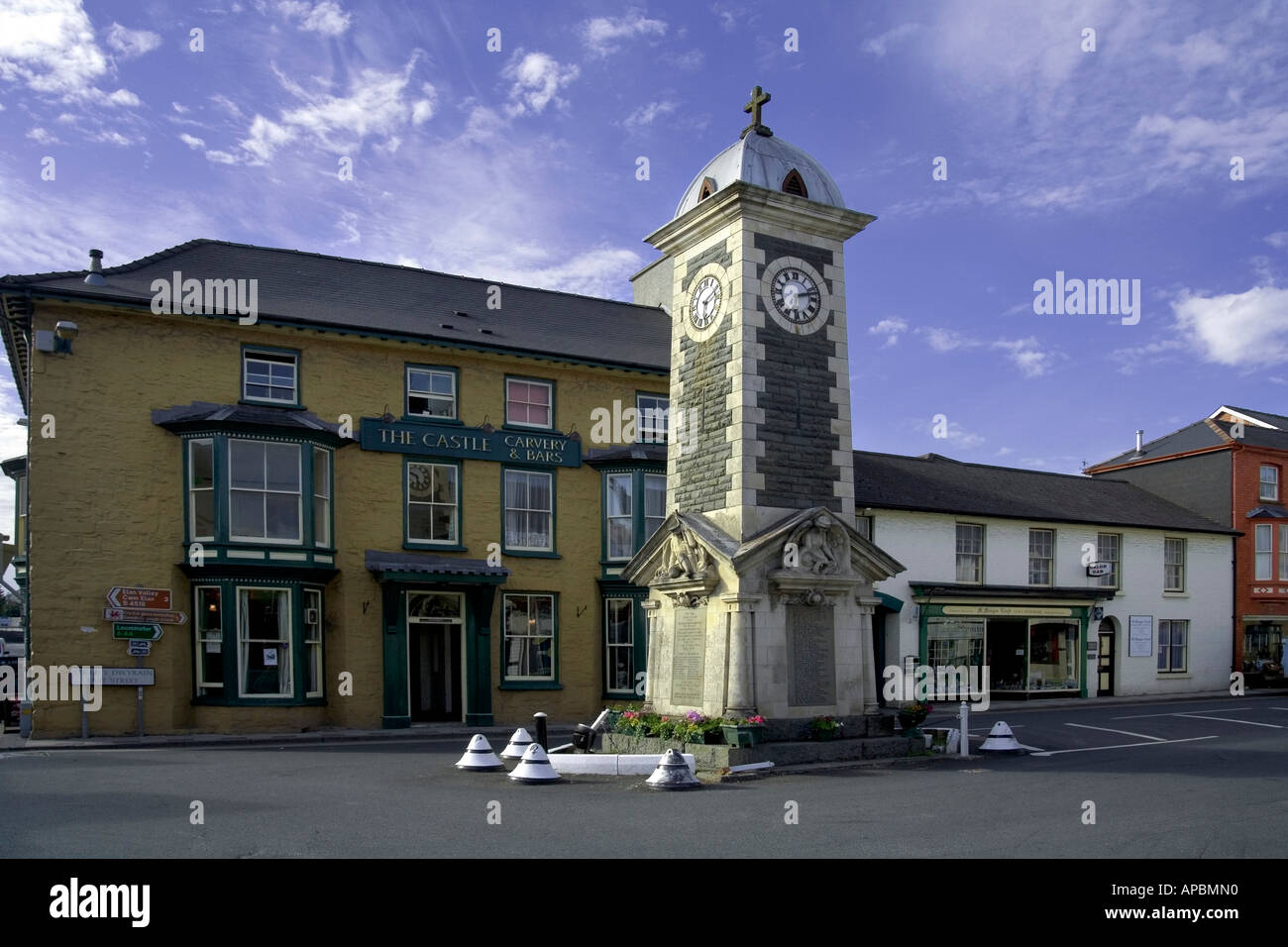 Rhayader town powys hi-res stock photography and images - Alamy