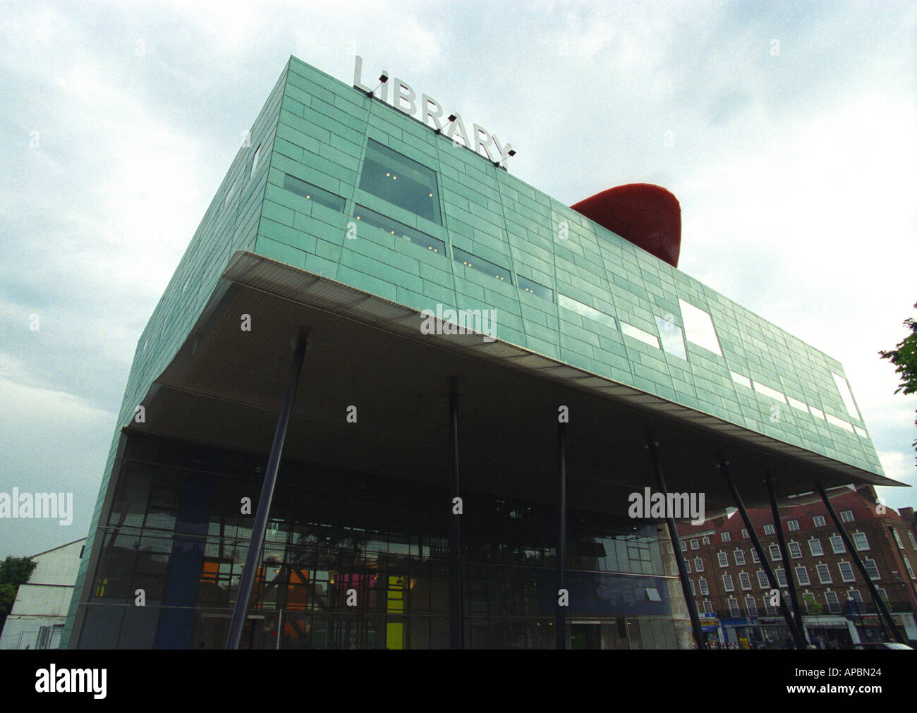 General view of Peckham Library, Southwark, London, UK Stock Photo - Alamy