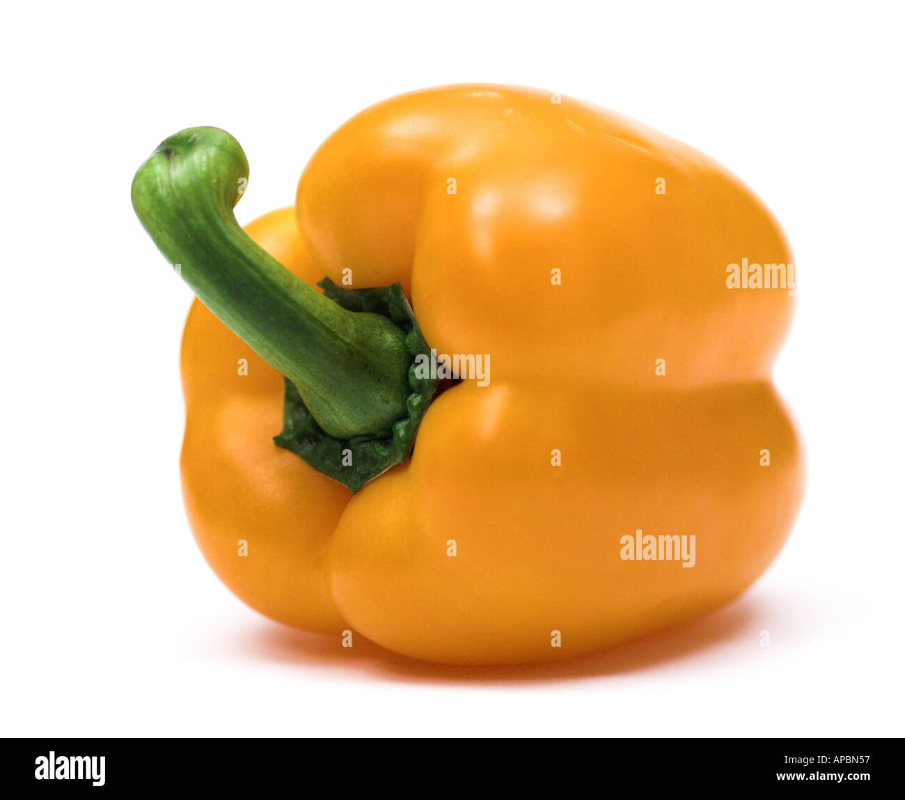 Pepper Orange Pepper Capsicum Vegetable Stock Photo - Alamy