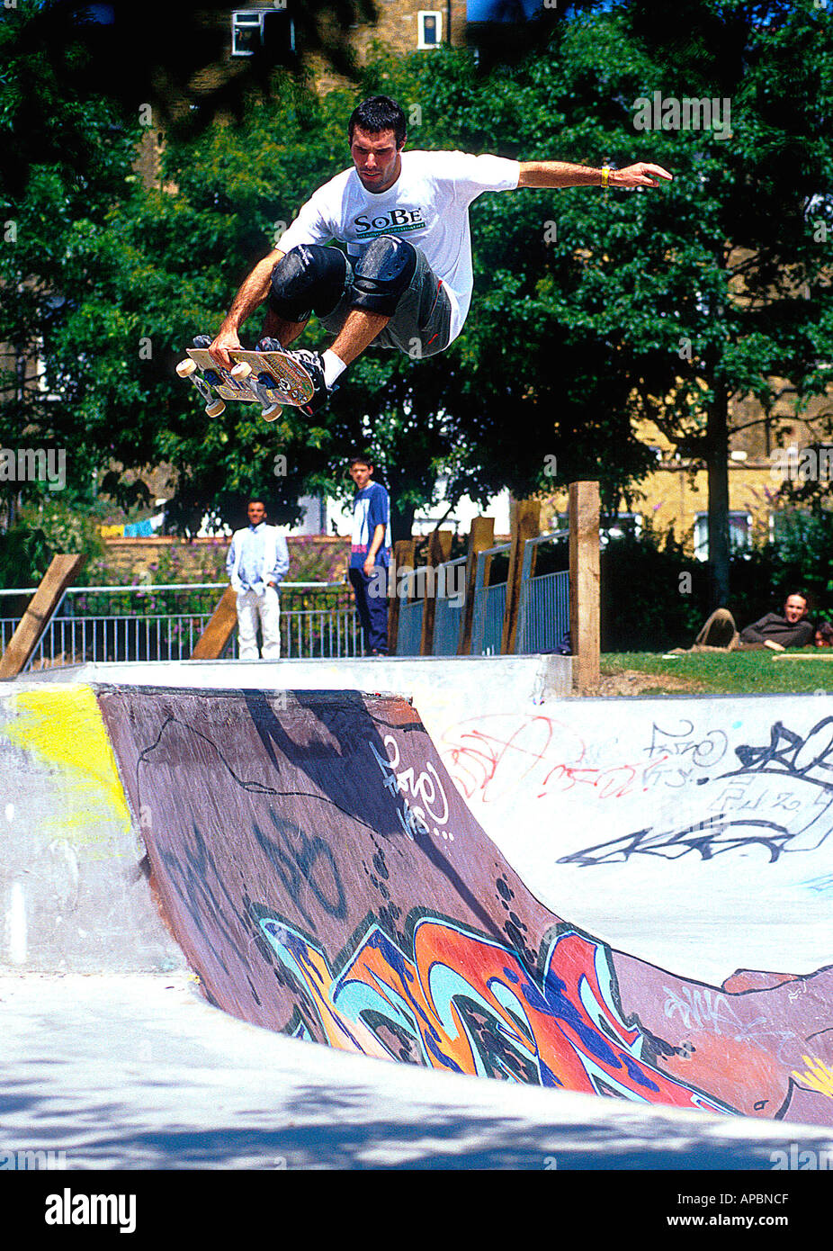 Andy Macdonald at Meanwhile 3 London Stock Photo - Alamy