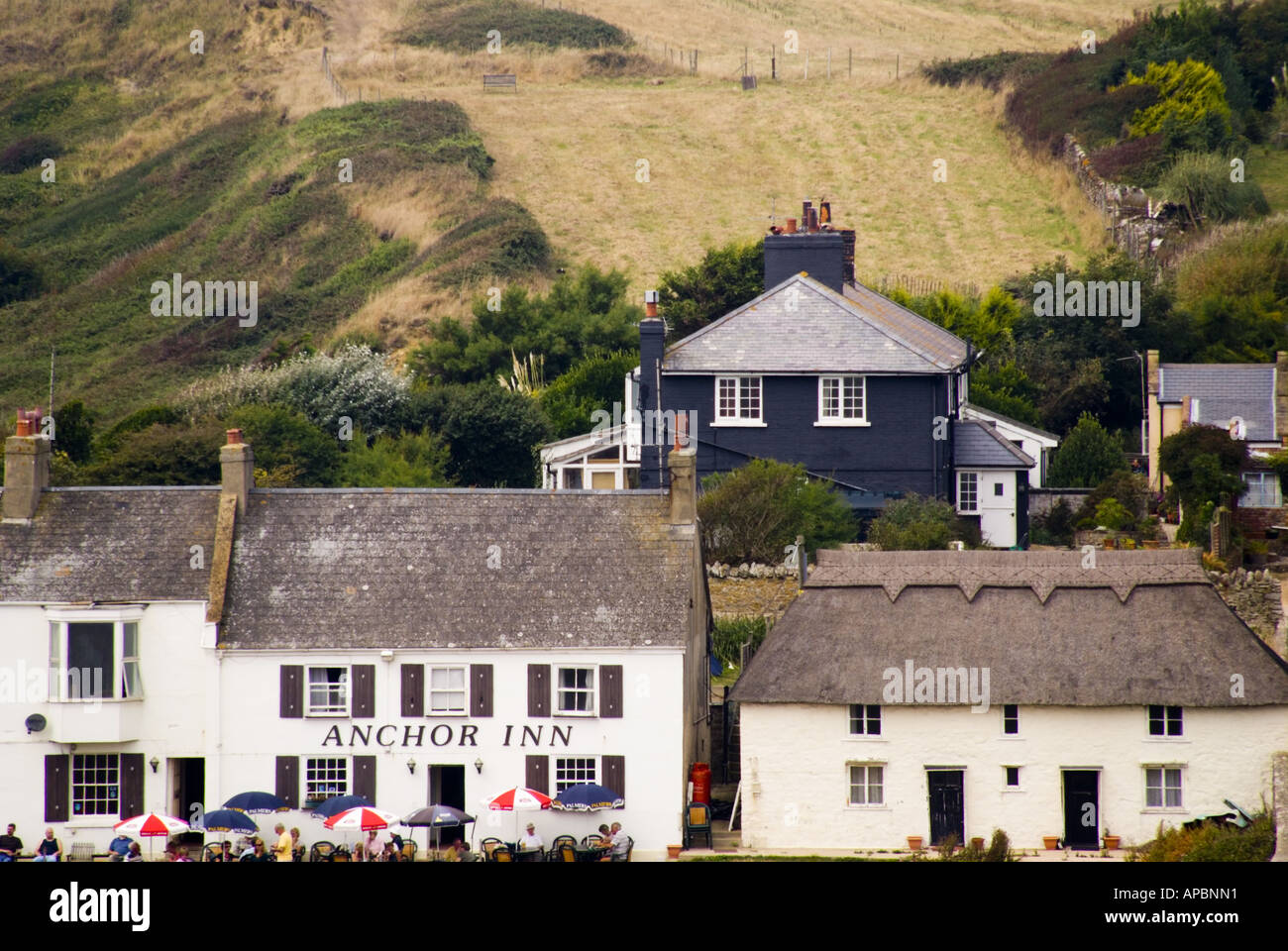 england dorset jurassic coast seaport bridport Stock Photo - Alamy