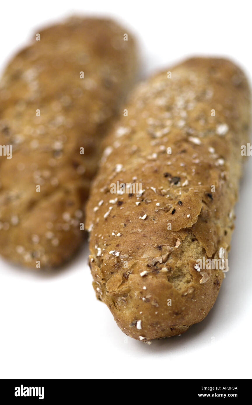 Granary Bread Rolls Stock Photo - Alamy