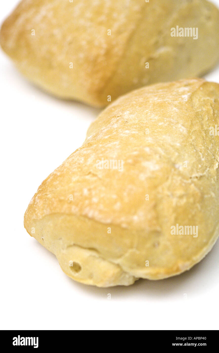 Pain Panna Rustique Bread Rolls Stock Photo - Alamy