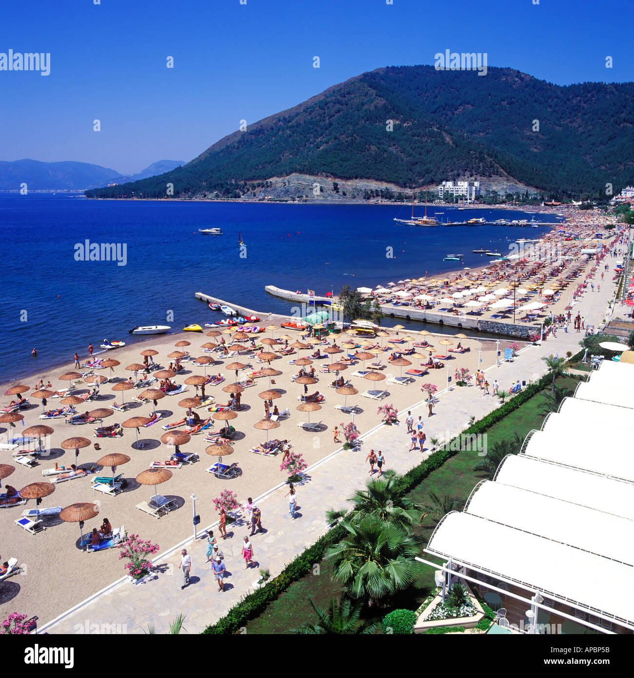 Turkish beaches marmaris hi-res stock photography and images - Alamy