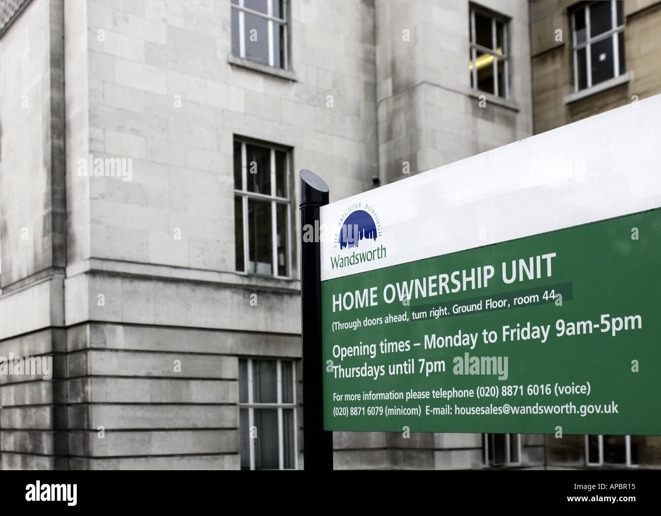 Wandsworth town hall hi-res stock photography and images - Alamy