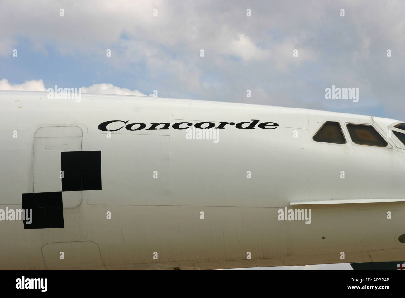 Prototype Concorde at Imperial War Museum Duxford Stock Photo - Alamy