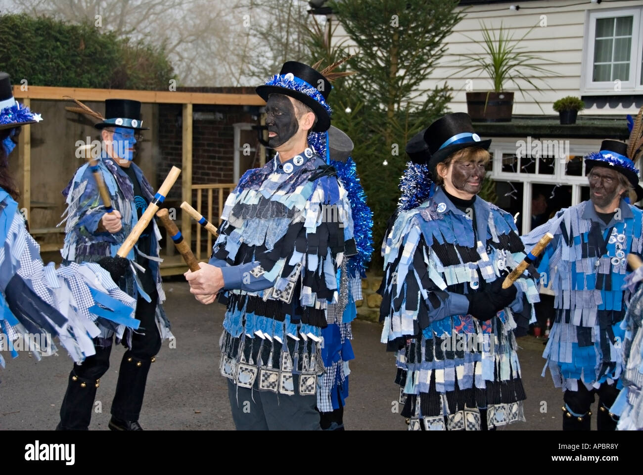 Border morris dance hi-res stock photography and images - Alamy