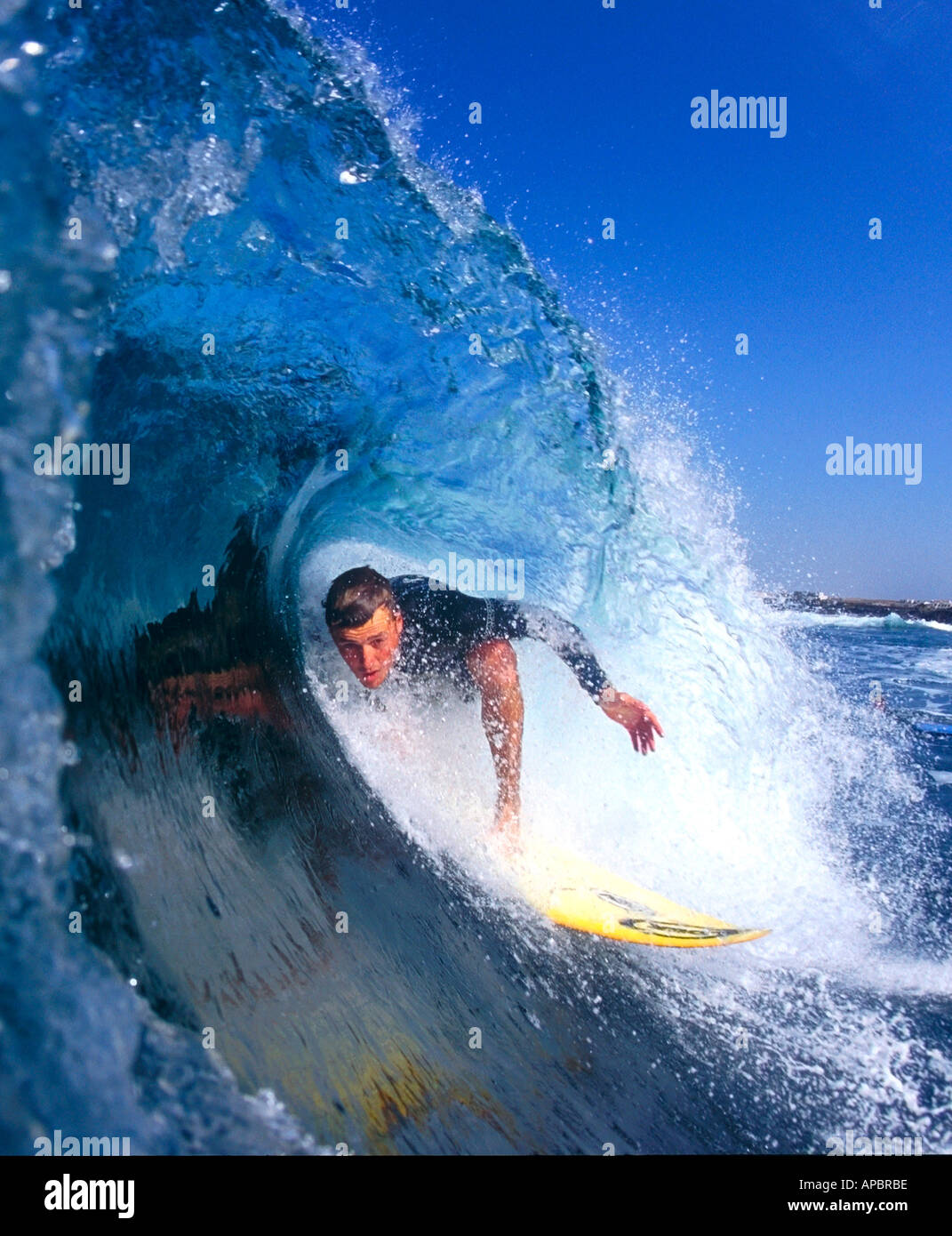 Top British surfer Sam Lamiroy Stock Photo - Alamy