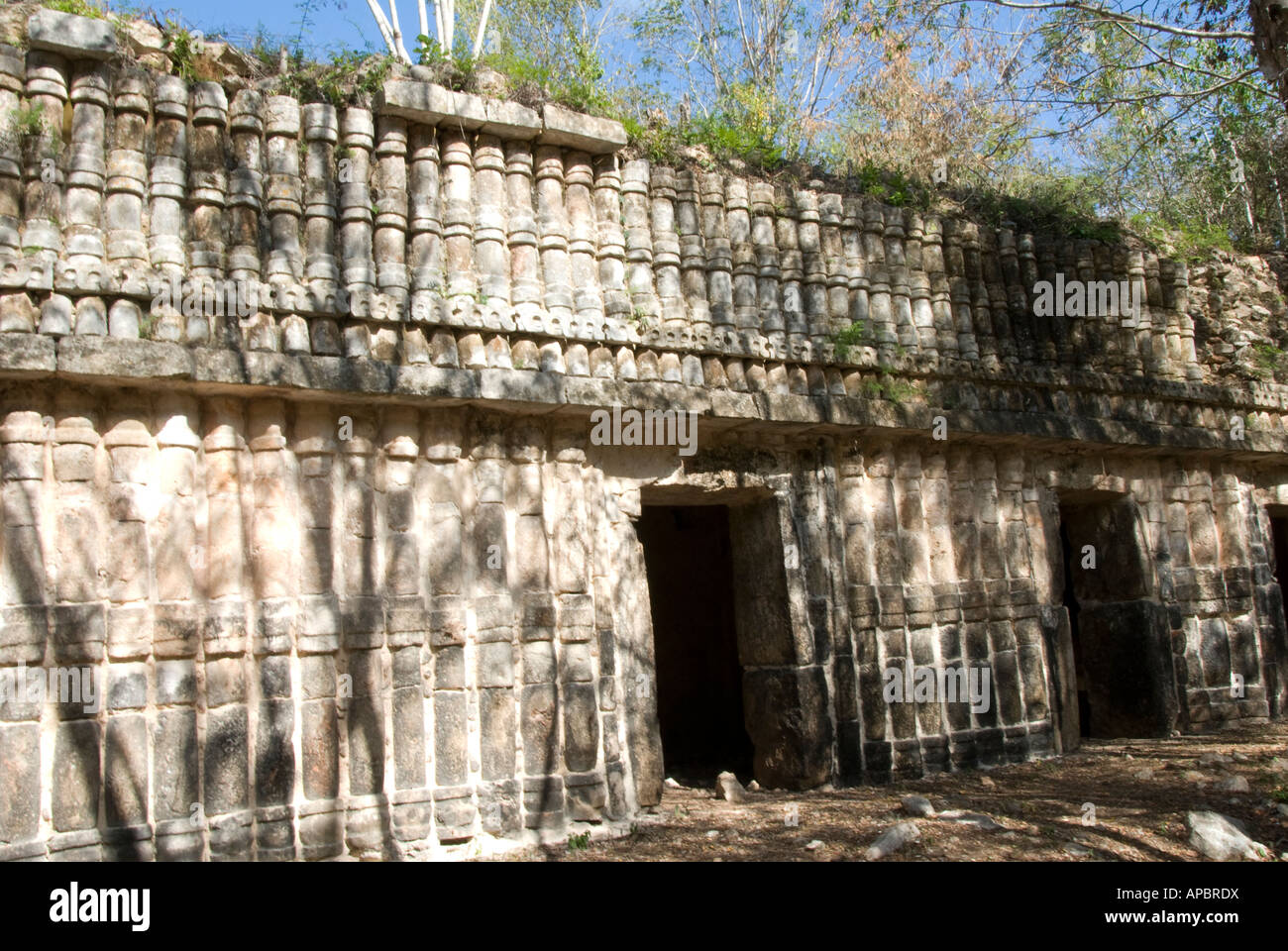Sayil maya archaeological site in Mexico Stock Photo - Alamy