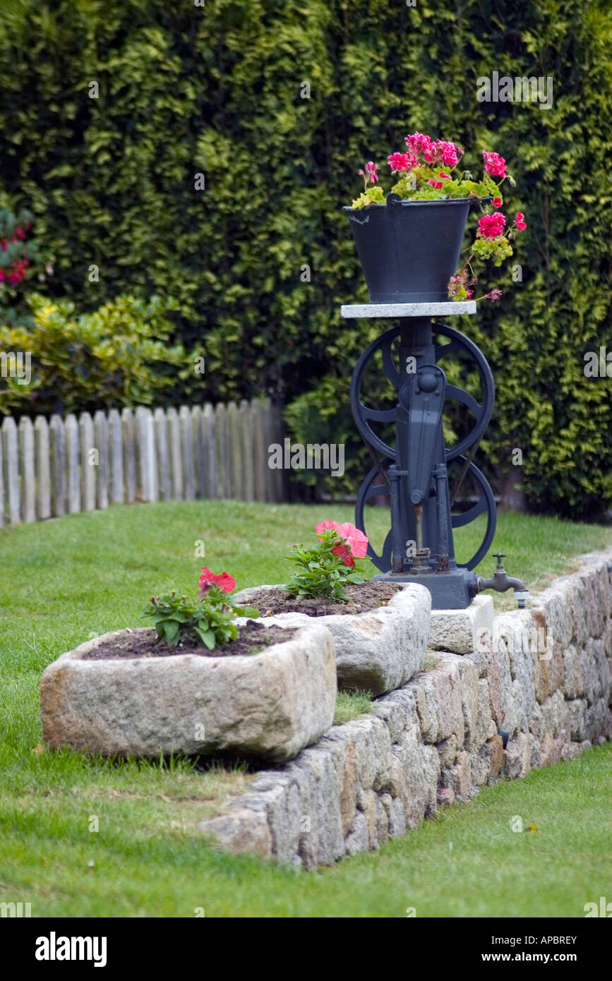 ornamental element of a garden Stock Photo - Alamy