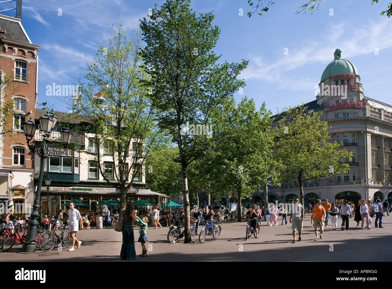 Leidseplein square, Amsterdam, Netherlands Stock Photo - Alamy